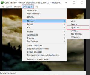 How to track and edit Chaos Frame with the Project64 debugger | OgreBattle64.net